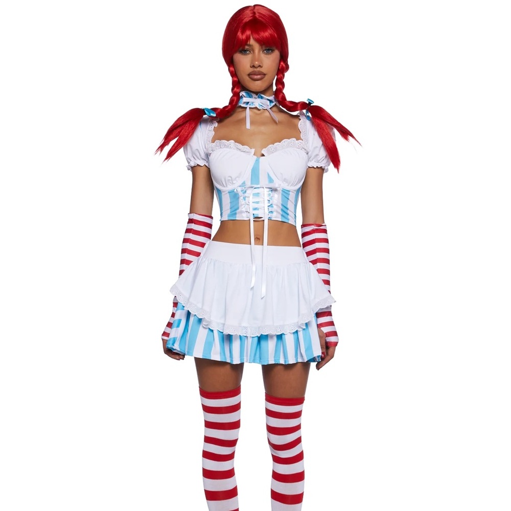 Wendy’s Fast Food Restaurant Costume - Gem